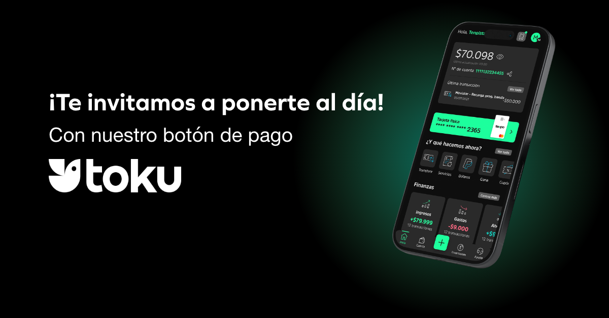 Tenpo | Pagar con Toku