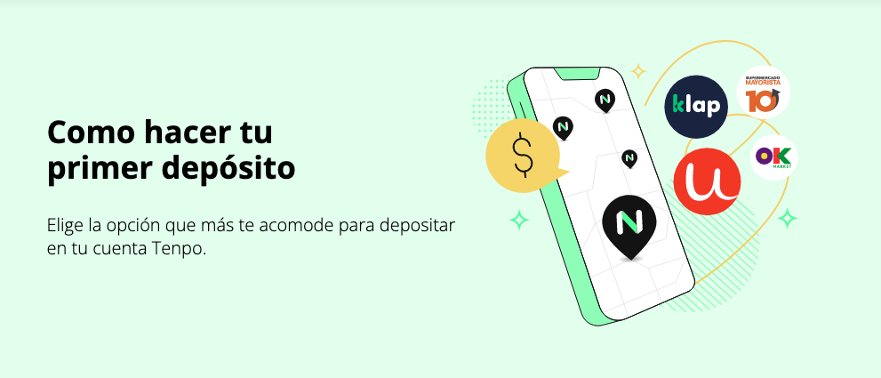 Tenpo | Cómo depositar en Tenpo